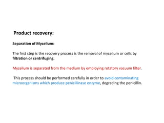 2 fermentation penicillin.pptx pharmacognosy | PPT