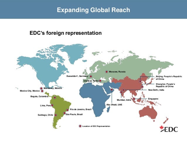 Export Development Canada - Overview Of Canadian Capabilities In The