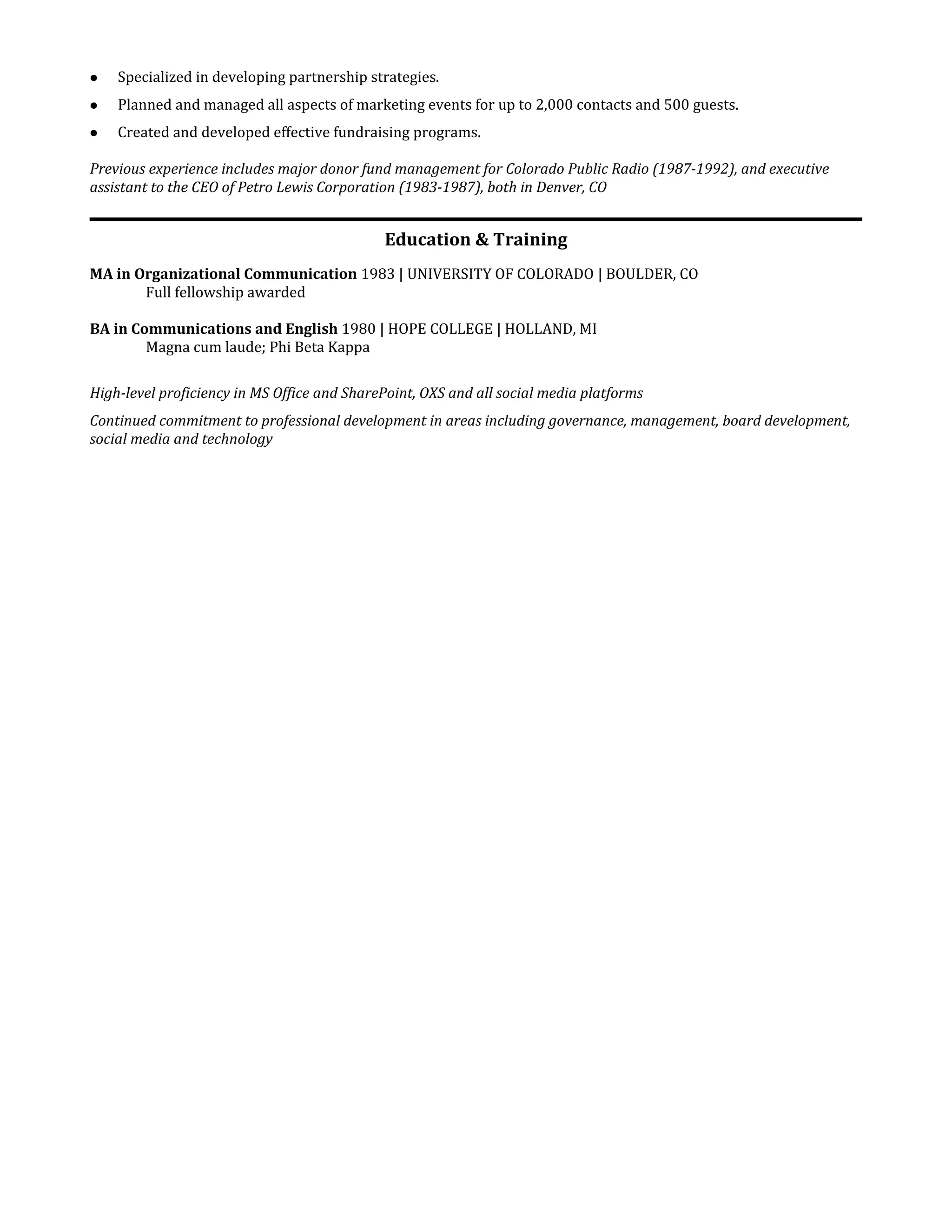 Jen Lehman Resume 7-2016 | DOC