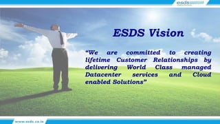 ESDS_Corporate_Presentation | PPT