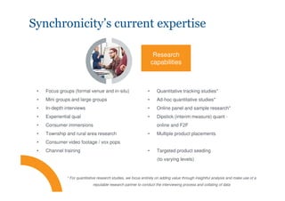 Introduction to Synchronicity_2015 | PDF