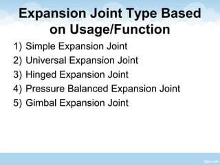 Expansion Joint New | PPT