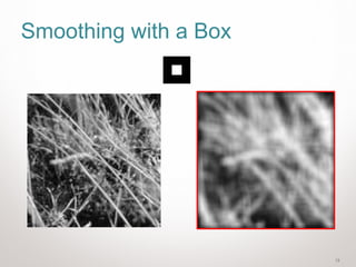 Computer Vision - Image Filters | PPT