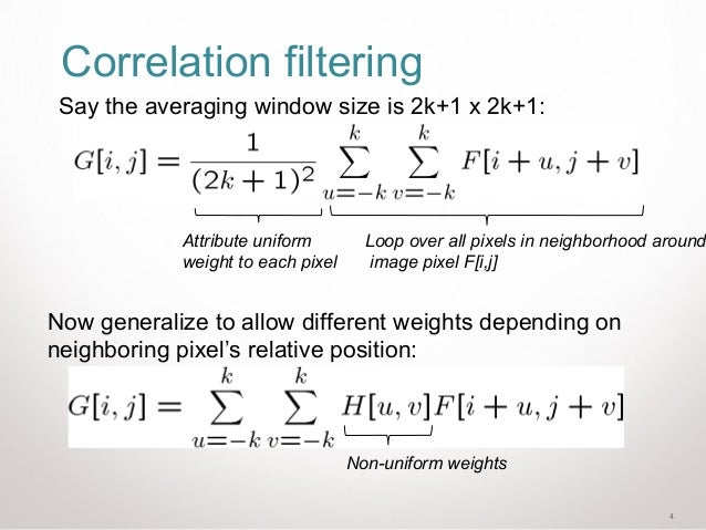 Computer Vision - Image Filters