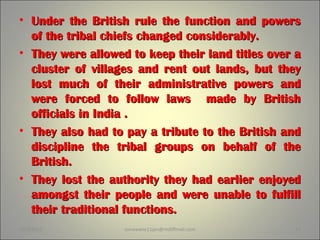 Class VIII History - ...4 Tribals, Dikus . | PPT