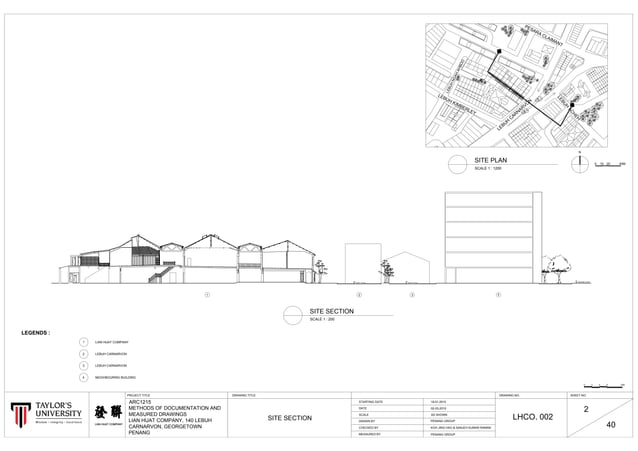 2 final site section ready plot a1 titleblock landscape updated | PDF