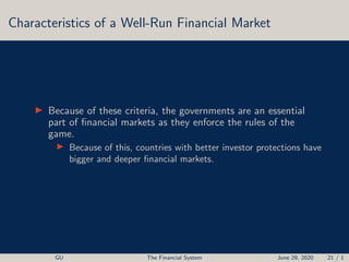 Lecture 2 - Financial System | PPT