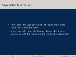 Lecture 2 - Financial System | PPT