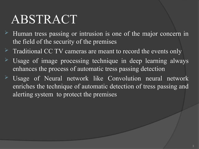 2 First Presentaton- Human Tress Passing detection.ppt