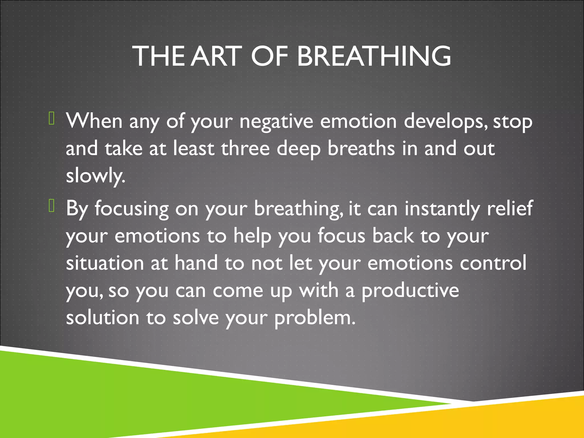 Focus on your breathing | PPT | Free Download