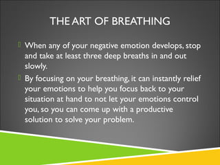 Focus on your breathing | PPT