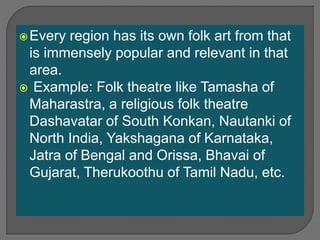 FOLK MEDIA FOR DEVELOPMENT COMMUNICATION | PPTX