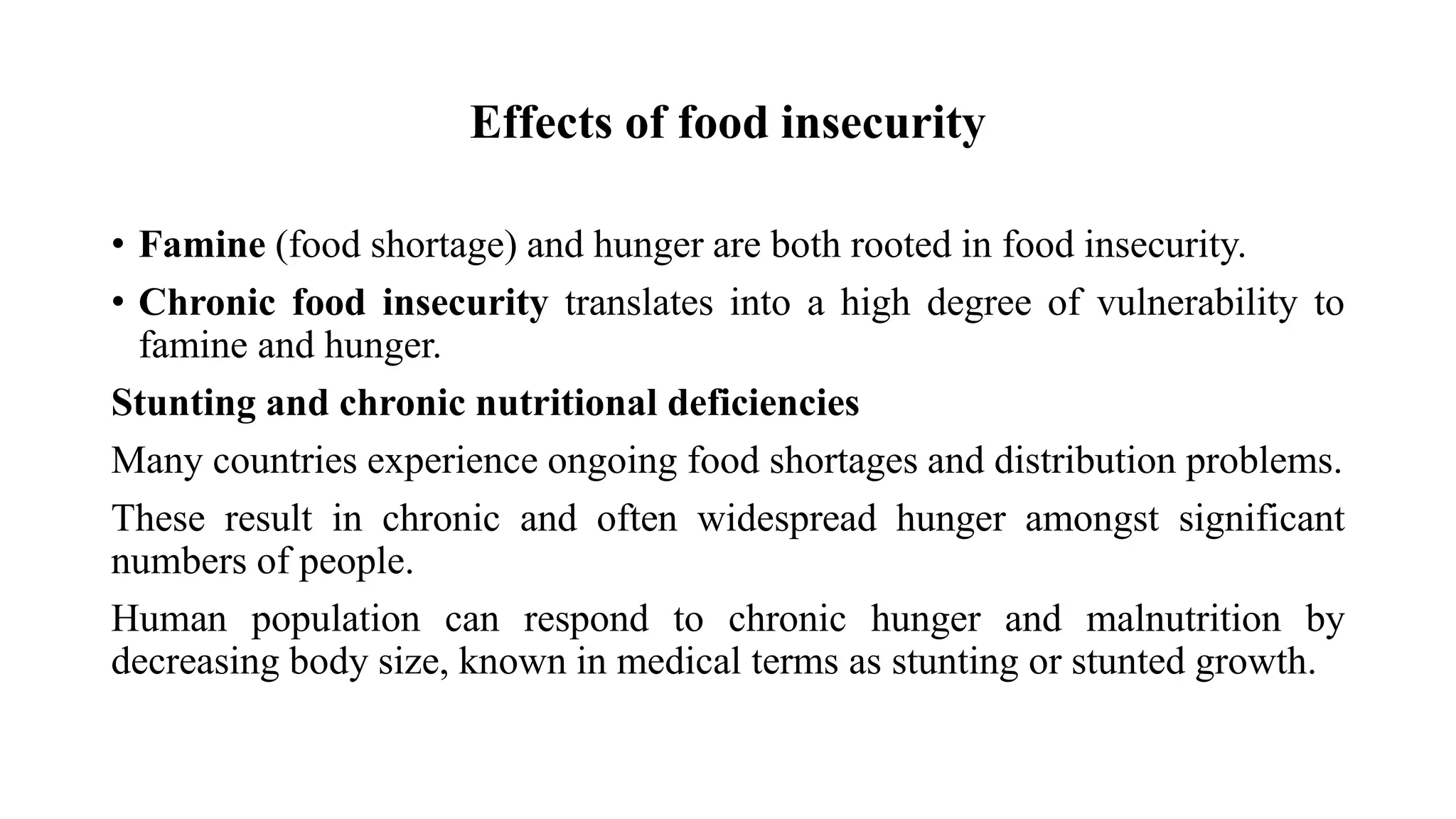 What is Food Insecurity and its effects.pptx