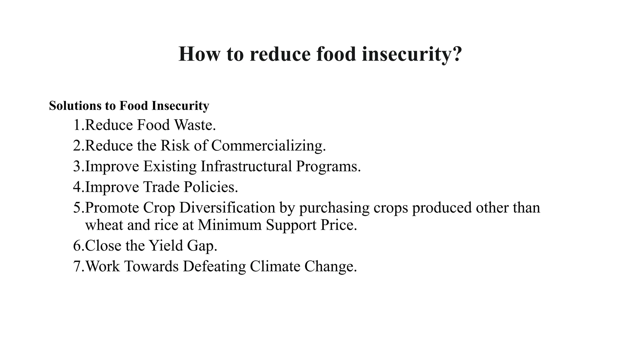 What is Food Insecurity and its effects.pptx