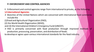 Food Microbiology: Food Control Enforcement & Control Agency | PDF