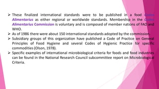 Food Microbiology: Food Control Enforcement & Control Agency | PPT