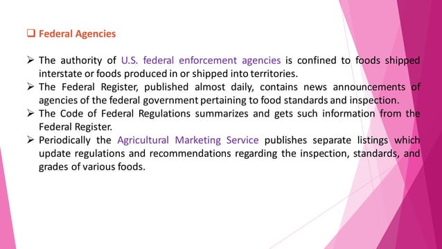 Food Microbiology: Food Control Enforcement & Control Agency | PPT
