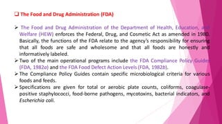 Food Microbiology: Food Control Enforcement & Control Agency | PDF