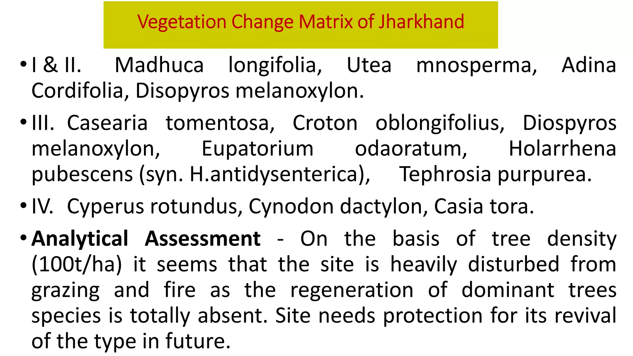 2 FOREST (CONSERVATION) ACT, 1980 - FOREST TYPES, CROWN DENSITY ...