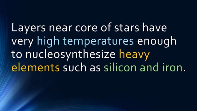 Formation of Light and Heavy Elements | PPTX | Chemistry | Science
