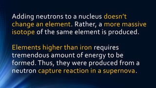 Heavy Elements In A Supernova