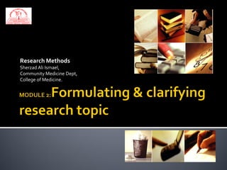 2 formulating & clarifying research topic2 | PDF