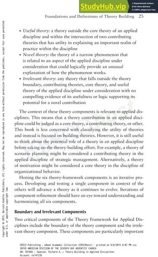 2 Foundations And Definitions Of Theory Building | PDF