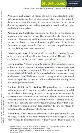 2 Foundations And Definitions Of Theory Building | PDF