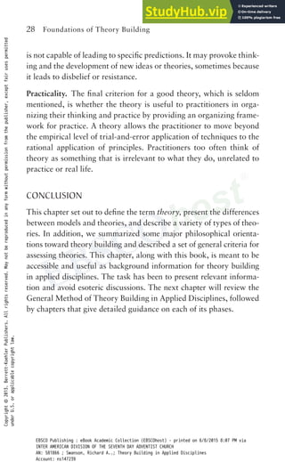 2 Foundations And Definitions Of Theory Building | PDF