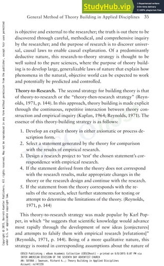 2 Foundations And Definitions Of Theory Building | PDF