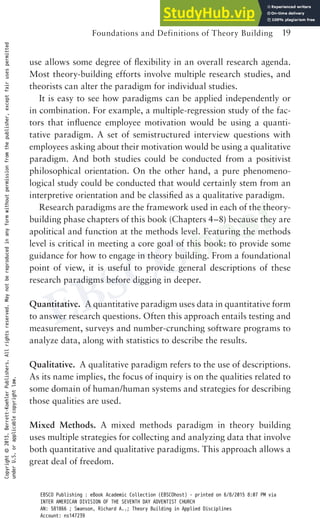 2 Foundations And Definitions Of Theory Building | PDF