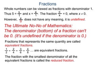 2 fractions multiplication and division of fractions | PPTX