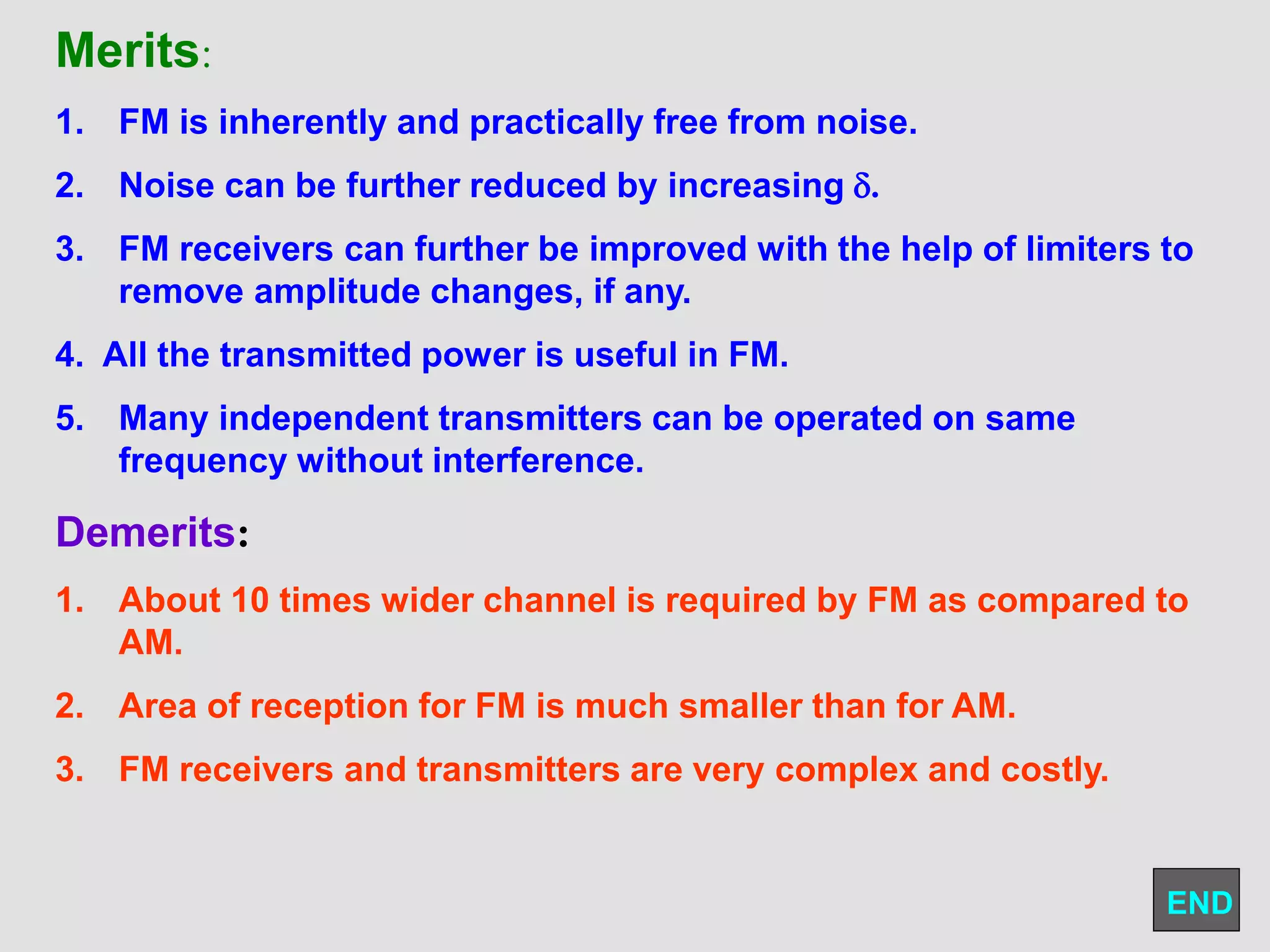 concept of (FM) Frequency modulation class 12th full ppt | PPT ...