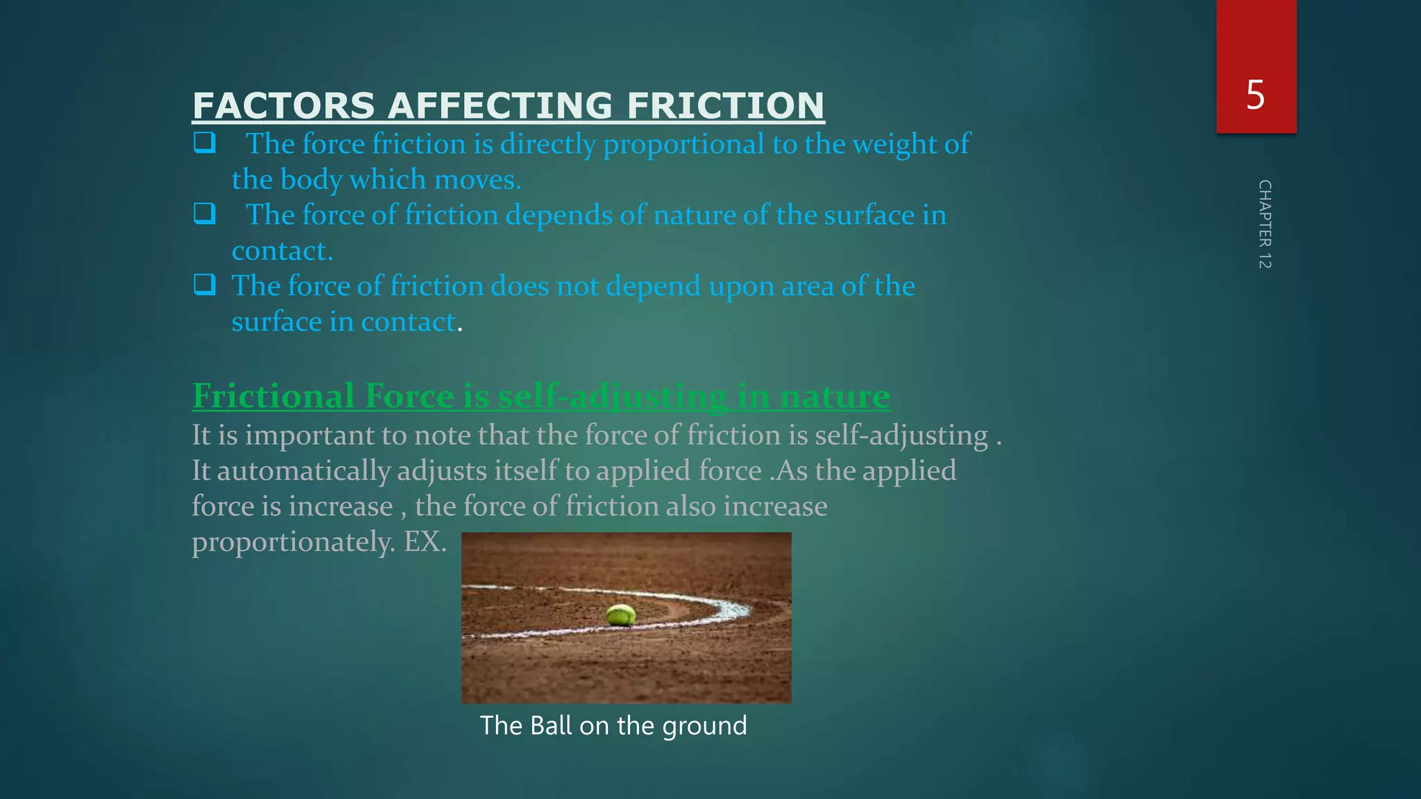 chapter 12 class8 friction | PPSX