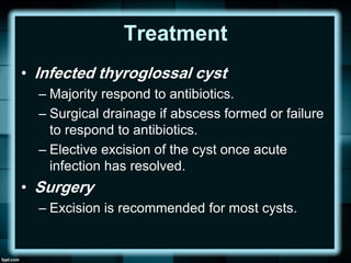 Infected Thyroglossal Cyst