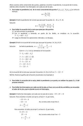 Función y Ecuacion Lineal | PDF