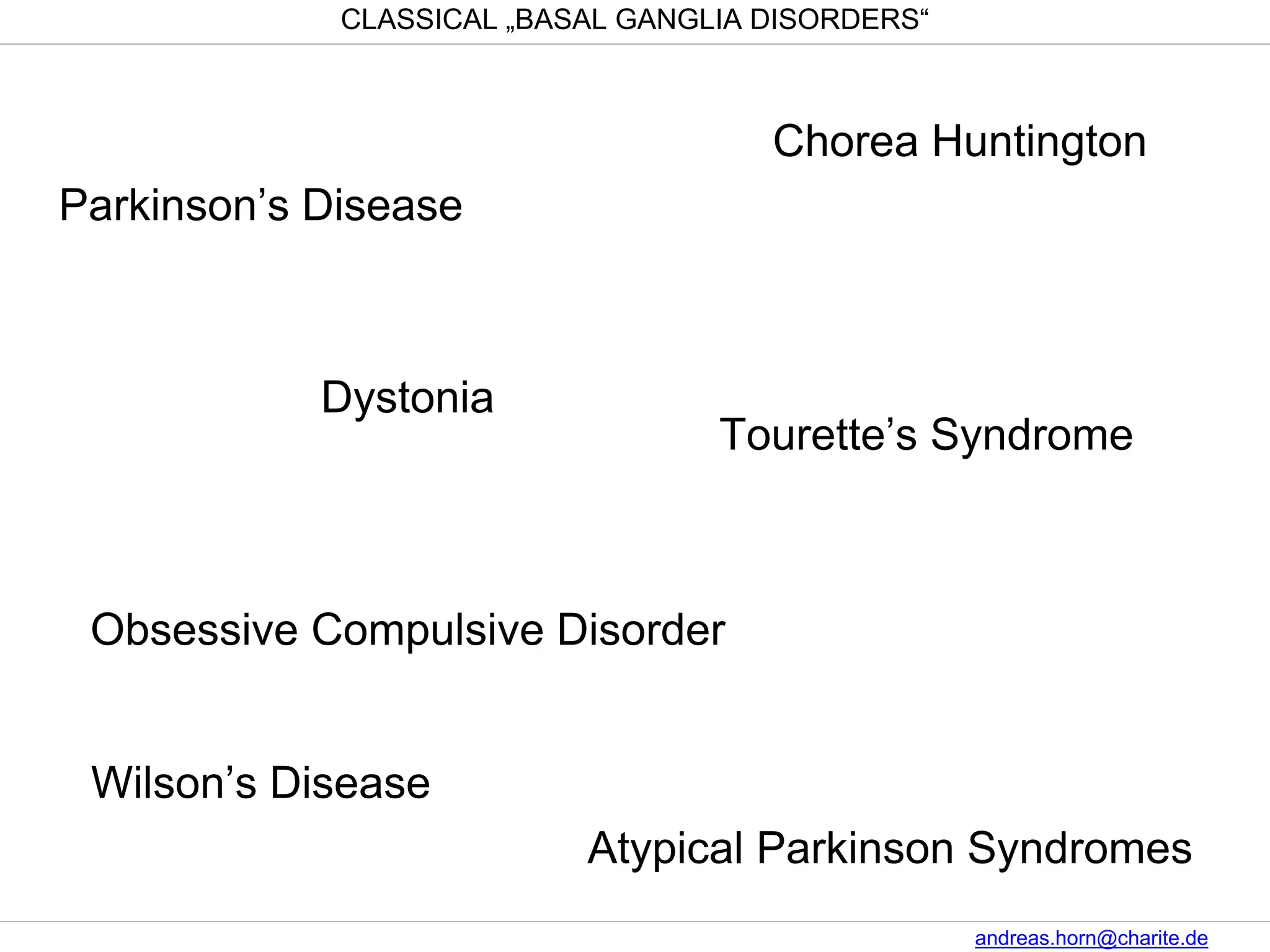 Function & Anatomy of the Basal Ganglia | PPTX