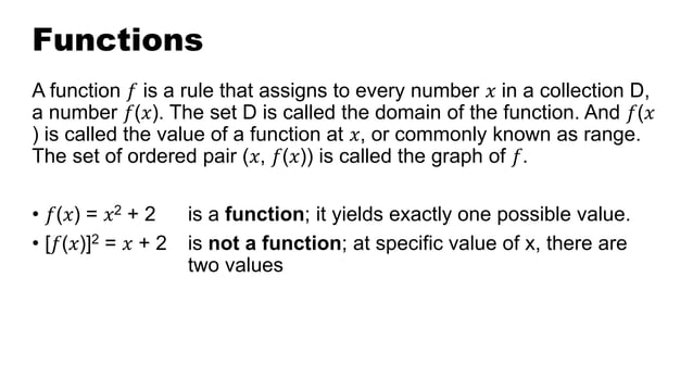 Functions and Limits | PPTX