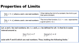 Functions and Limits | PPTX