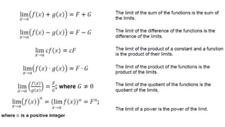 Functions and Limits | PPTX