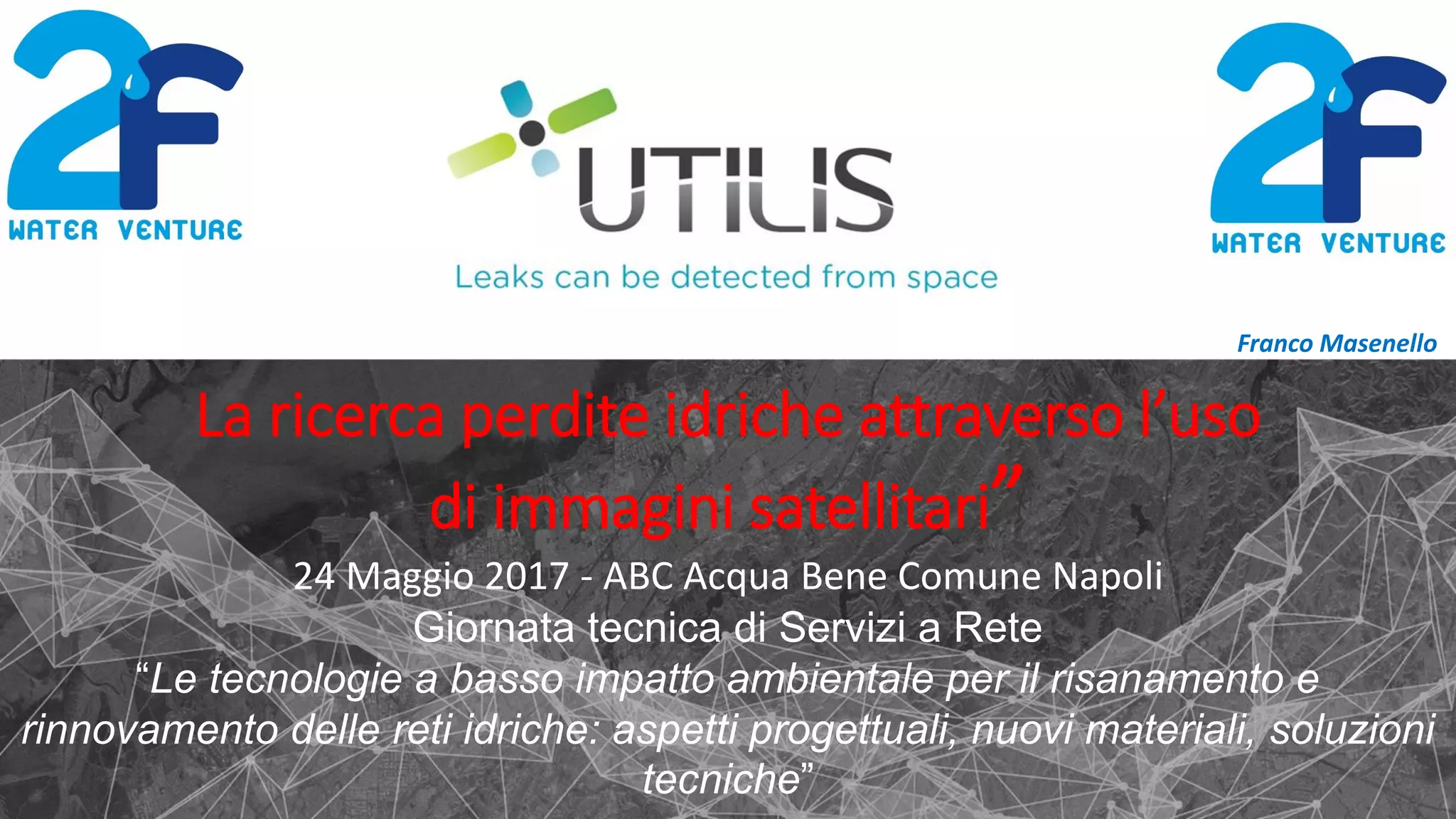 La ricerca perdite idriche attraverso l’uso di immagini satellitari | PDF