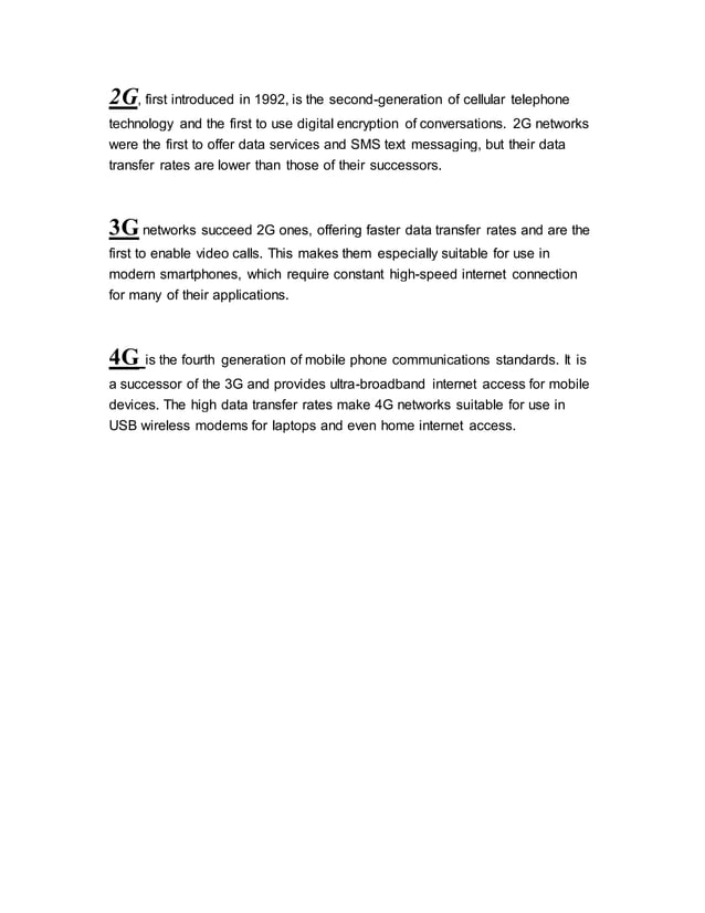 2g 3g 4g | PDF