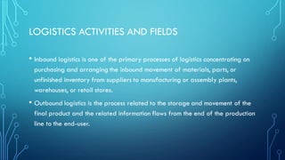 Principles of logistics_information | PDF