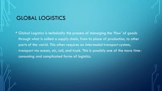 Principles of logistics_information | PDF