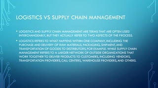 Principles of logistics_information | PDF