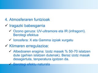 2 gaia atmosfera eta hidrosfera | PPT