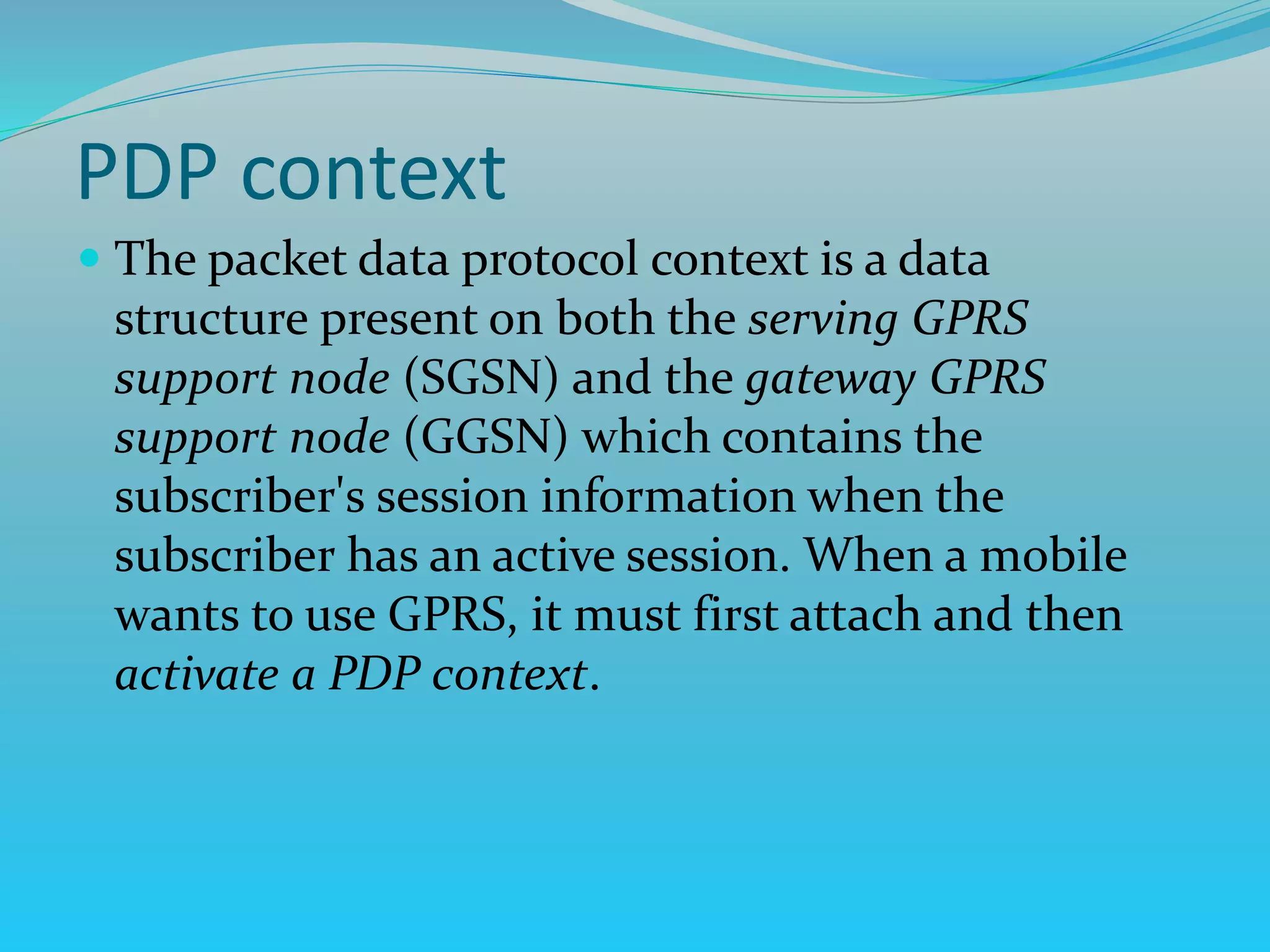 2 g data call flow | PPTX