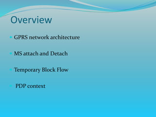 2 g data call flow | PPTX