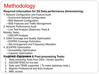 2 g data performance dimensioning ,planning & optimization | PPTX