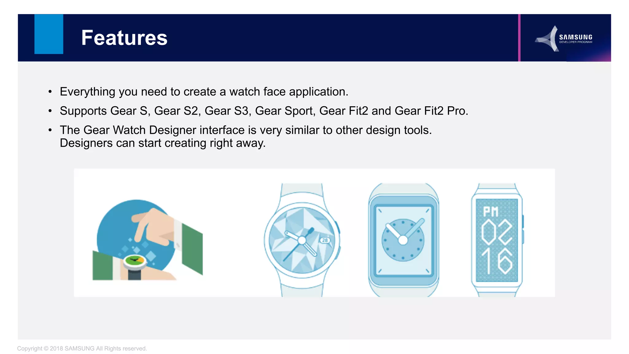 Samsung Gear and Gear Watch Designer Overview | PPT